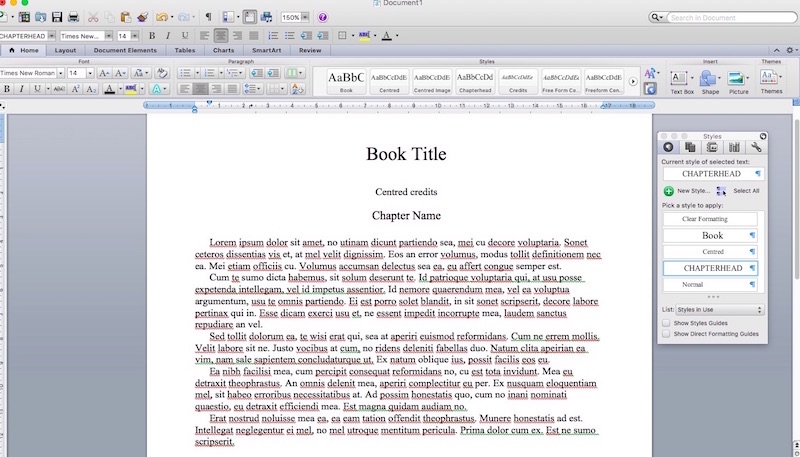 Using Word Styles To Perfectly Format An Ebook