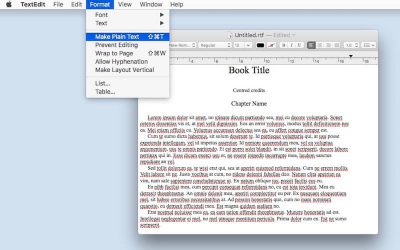 How To Format An Ebook In Word By Using Styles