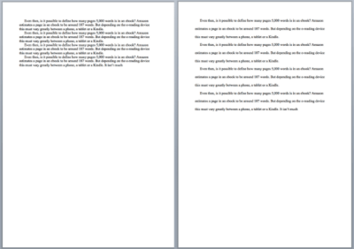 Do You Know How Many Pages 5000 Words Is In An Ebook?