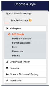 Format Ebook Chapters To Start Halfway Down A Page