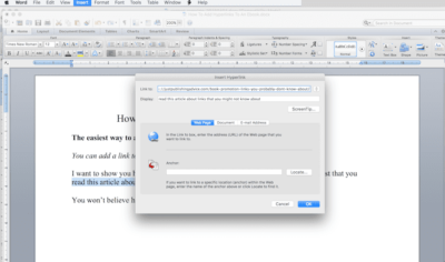 How To Add Hyperlinks In Kindle Ebooks With Text And Images
