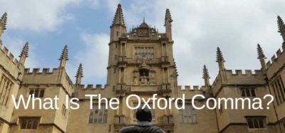 What Is The Oxford Comma And Why Is It So Important?