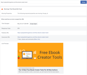 How To Easily Fix A Facebook Share With No Image