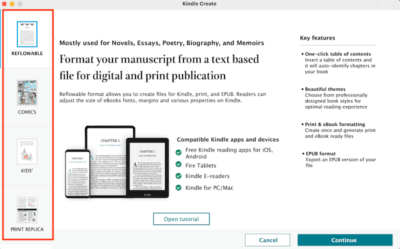 Using The Amazon Kindle Create App For Perfect Ebooks