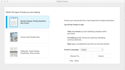 Using The Amazon Kindle Create App For Perfect Ebooks