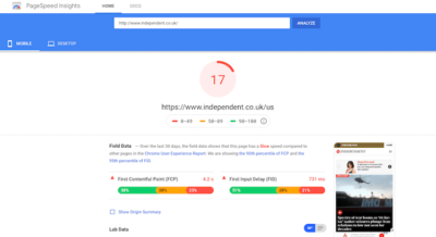 News Websites Can Turn Greed Into Awfully Slow Websites
