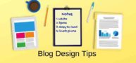 Blog Design Tips For Authors To Help Promote Your Books
