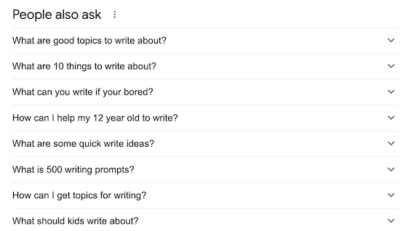 Find Things To Write About When You Run Out Of Ideas