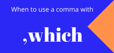 The Comma Before Which Explained With Clear Examples