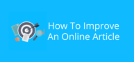 15 Easy Ways You Can Improve An Online Article