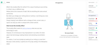 How The Novelty Effect Can Help Improve Your Writing