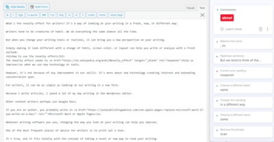 How The Novelty Effect Can Help Improve Your Writing