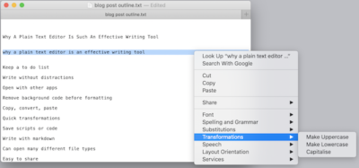 Why A Plain Text Editor Is An Effective Writing Tool