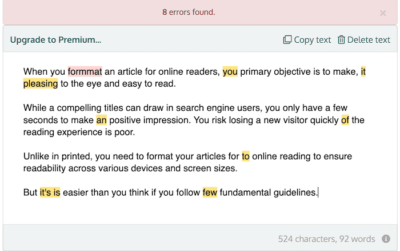 The 10 Best Free Tools To Correct Your Writing [Tested]